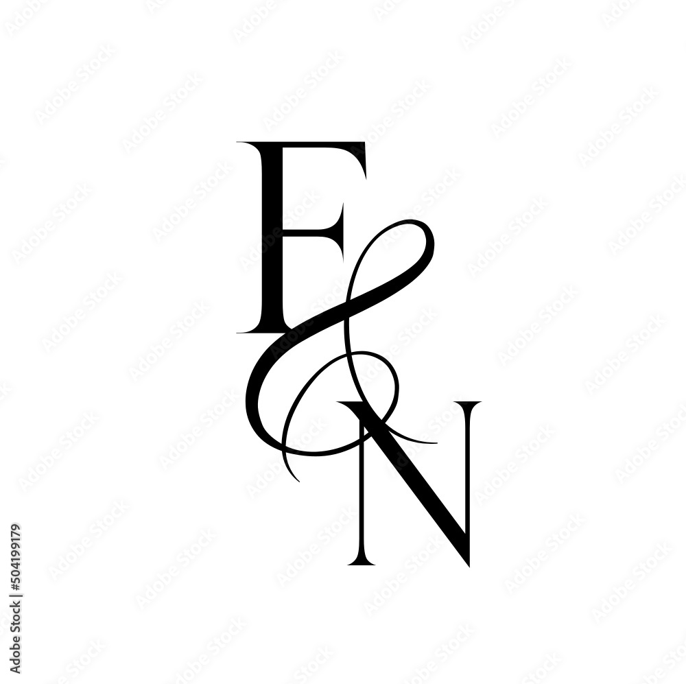 Vetor de nf, fv, monogram logo. Calligraphic signature icon. Wedding ... Vetor de nf, fv, monogram logo. Calligraphic signature icon. Wedding ...
