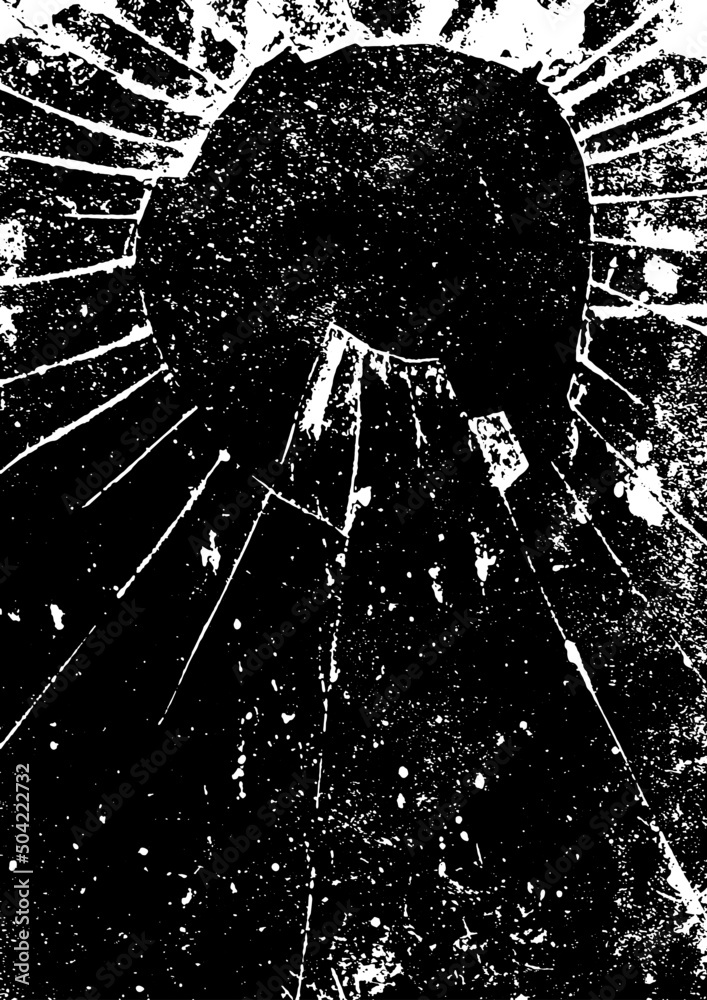 shattered glass texture with a transparent background Stock Photo ...