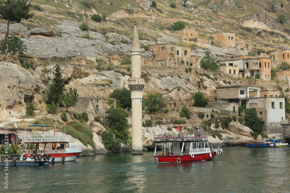Halfeti Greek Castle, also known as "Hidden Paradise" and "Lost City ...