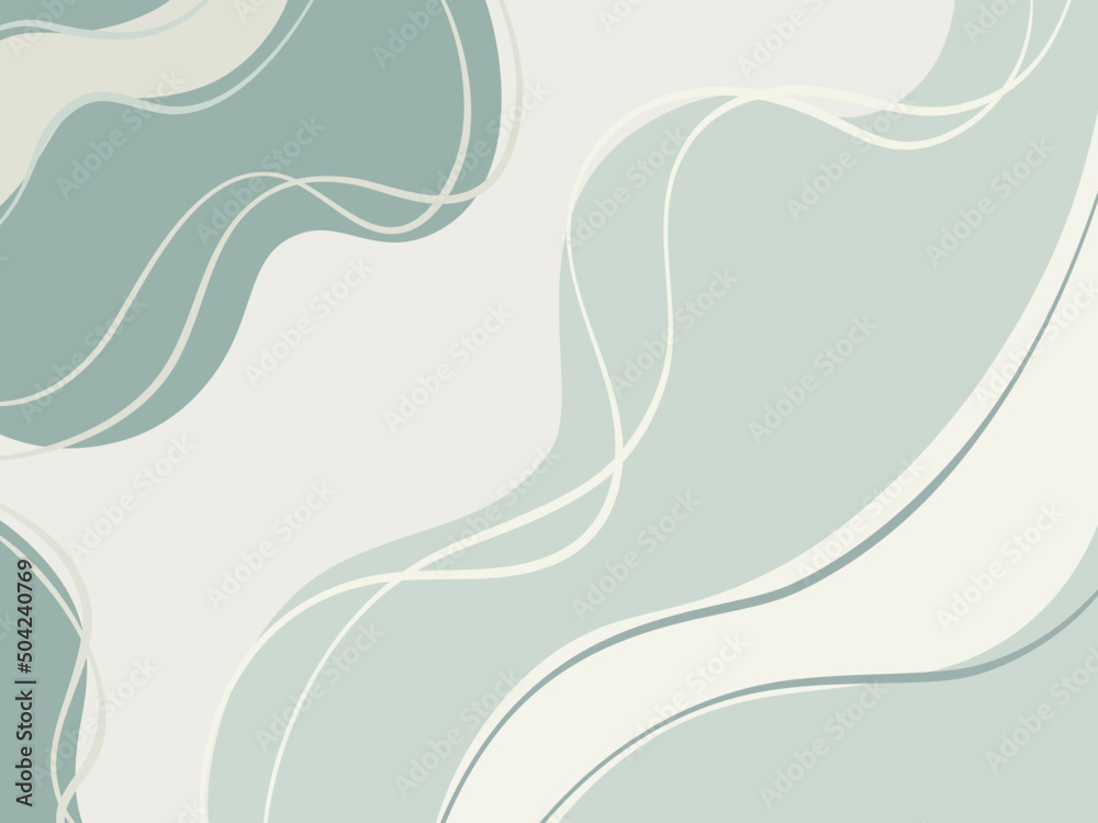 Abstract neutral vector background. Modern design with smooth lines and ...