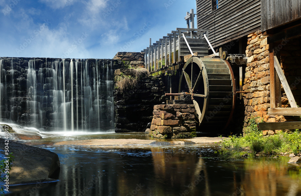 Historic Yates Mill at Yates Mill County Park, Raleigh North Carolina ...