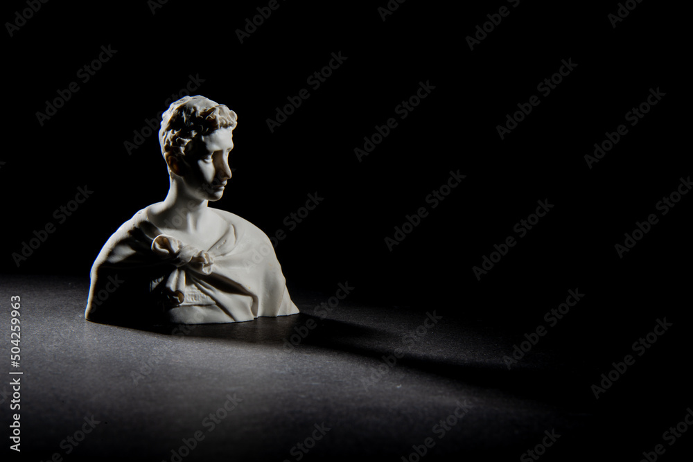 cesar emperor bust statue man art history Stock Photo | Adobe Stock