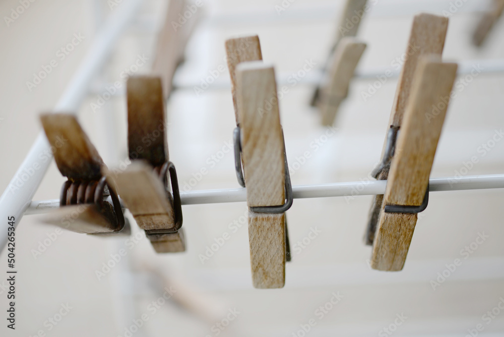 Pinces à linge Stock Photo | Adobe Stock