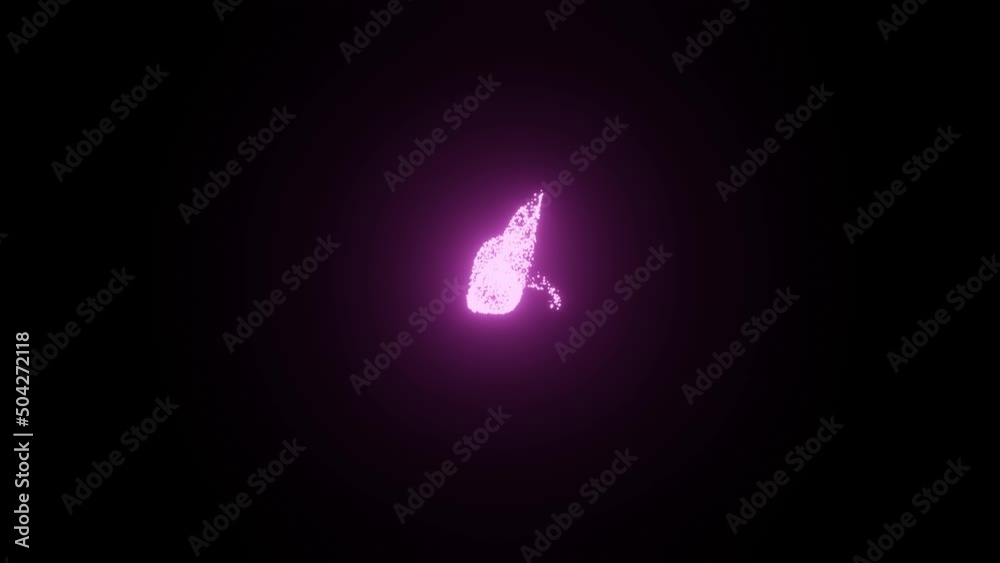 Emergence and spread of purple particles from center. Explosion of ... Emergence and spread of purple particles from center. Explosion of ...