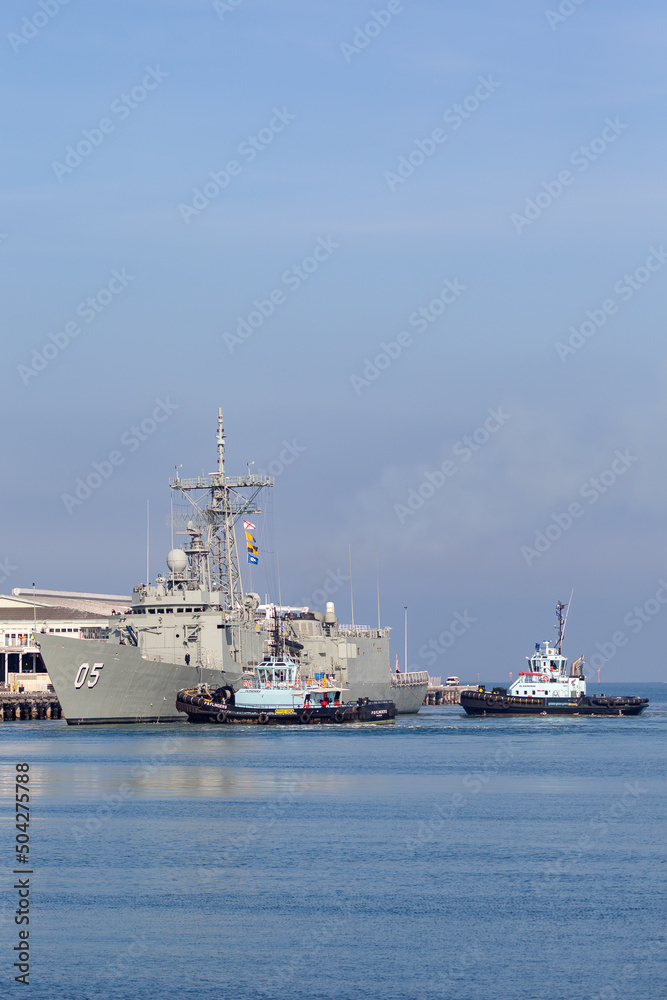 Foto de Melbourne, Australia - June 12, 2015: HMAS Melbourne (FFG 05 ...