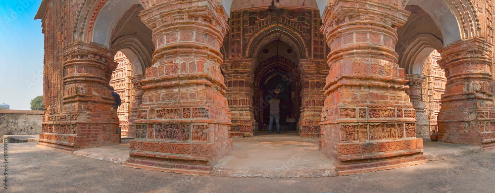 Krishna Chandra temple of Kalna, West Bengal, India - It is one of ...