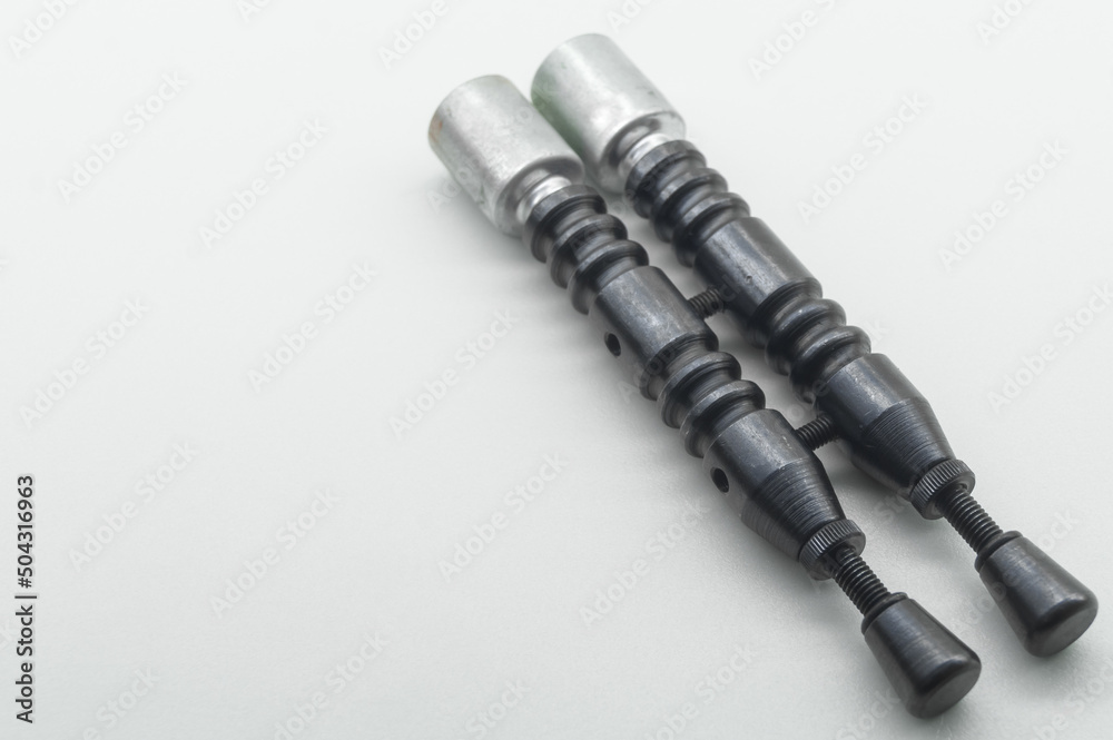 Two-charge launch device for signal rocket. Device for giving light ...