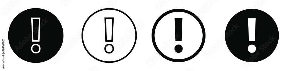 Problem icon vector set. challenge illustration sign collection. danger ...