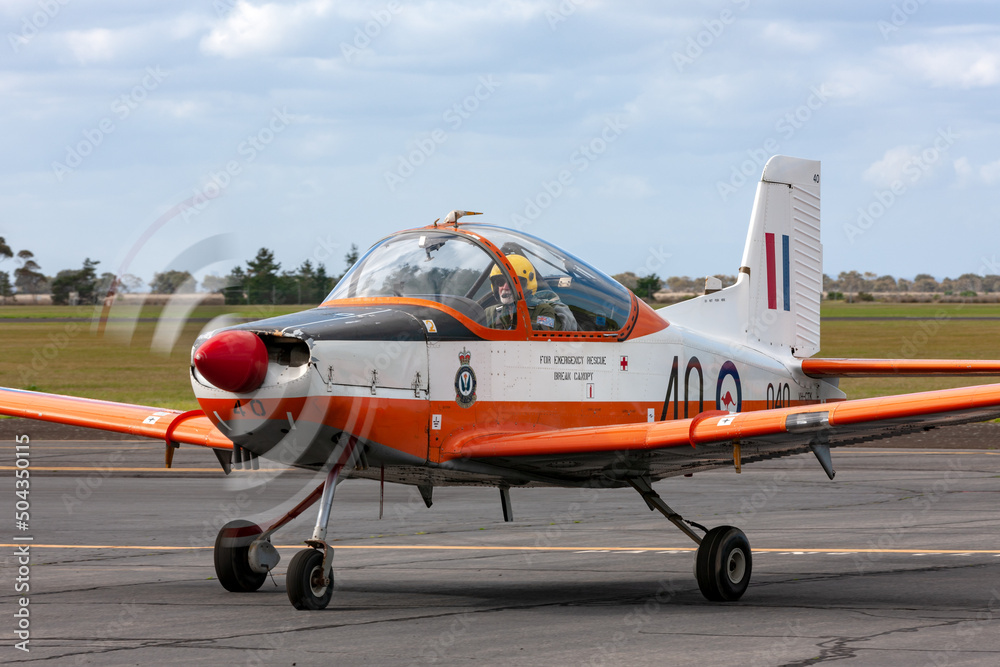 RAAF Williams, Point Cook, Australia - August 15, 2013: Former royal ...