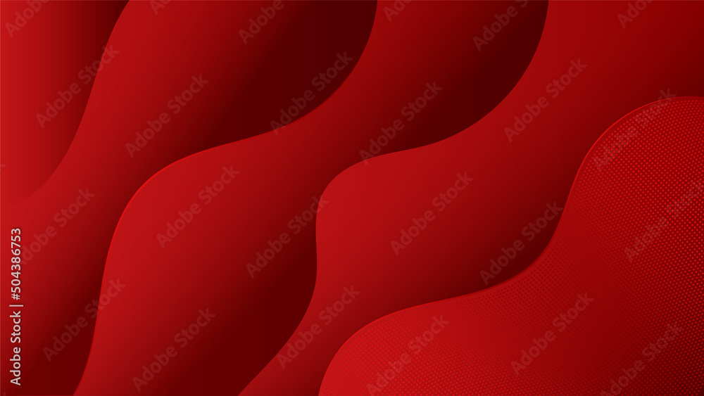 Digital abstract red technology background. Stock Vector | Adobe Stock