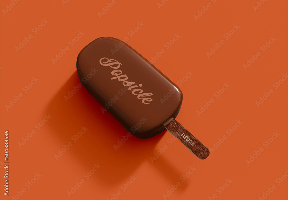 Popsicle Mockup Stock Template | Adobe Stock