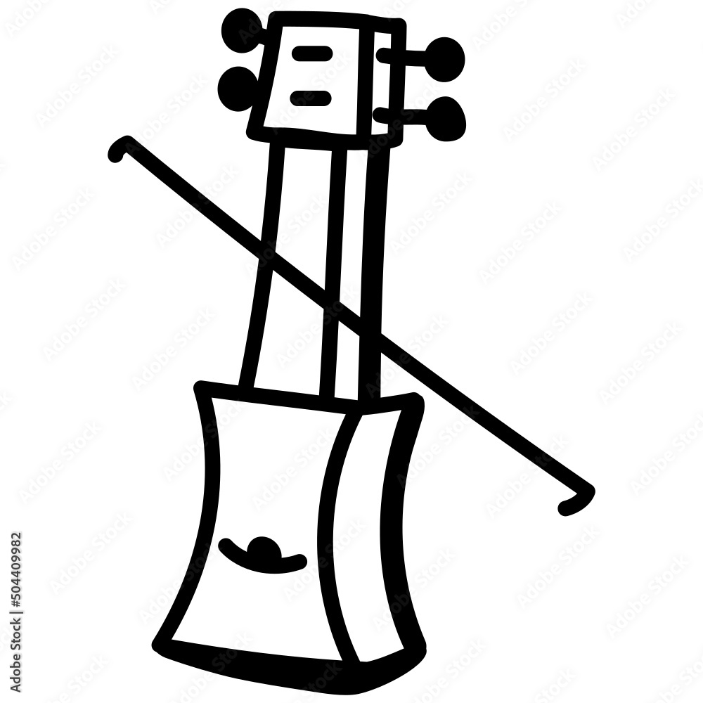 Sarangi Stock Vector | Adobe Stock