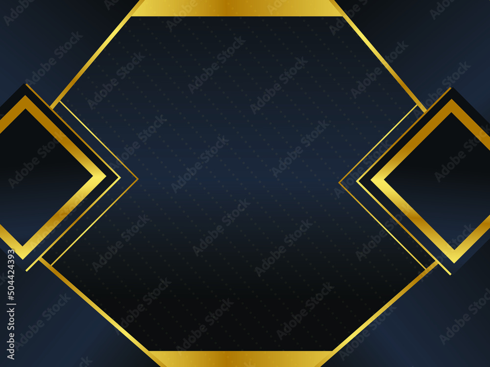 Beautiful modern luxury black gold wallpaper background vector ...
