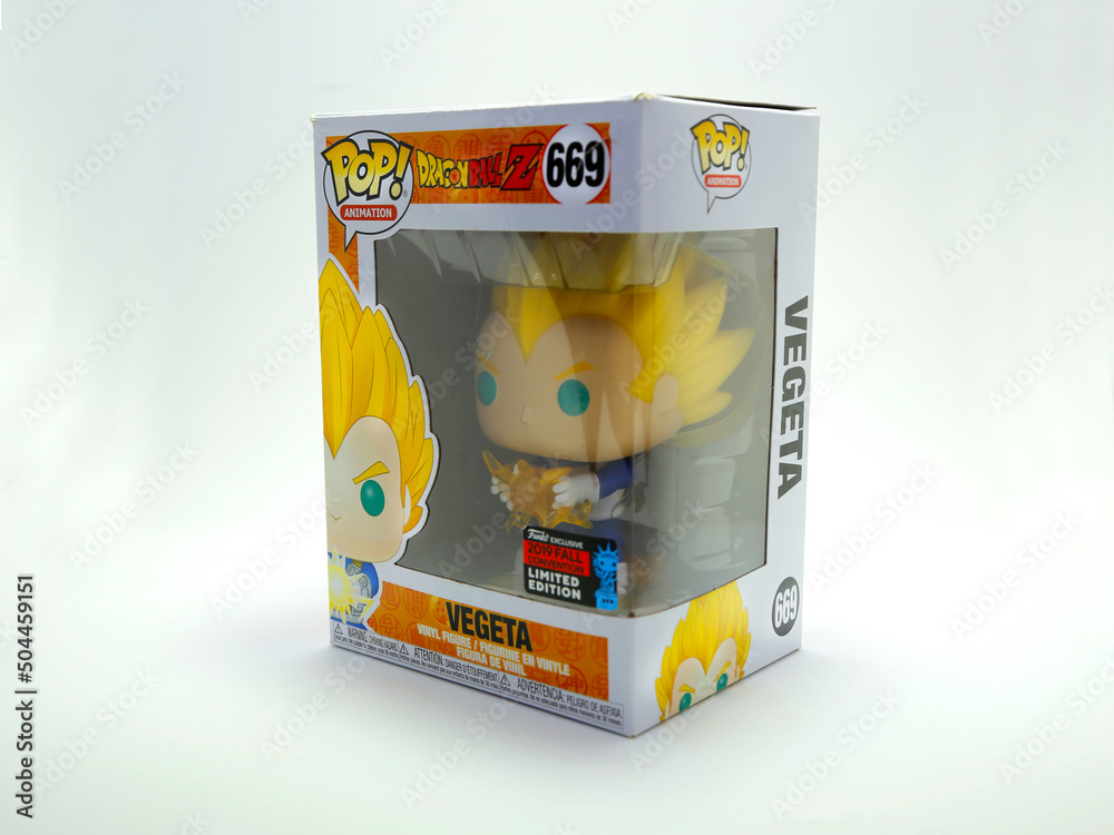 Vegeta. Funko pop limited edition. Box. Dragon Ball Z. Manga. Anime ...