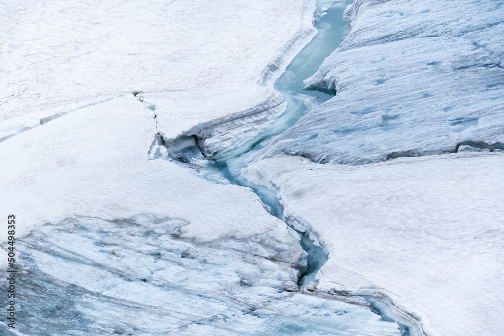 Abstract Blue Glacier Patterns Stock Photo | Adobe Stock