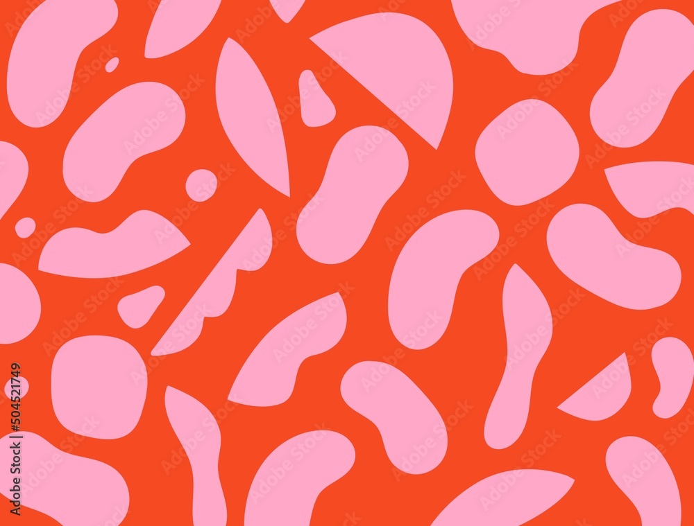 Pink and red abstract background illustration Stock Photo | Adobe Stock