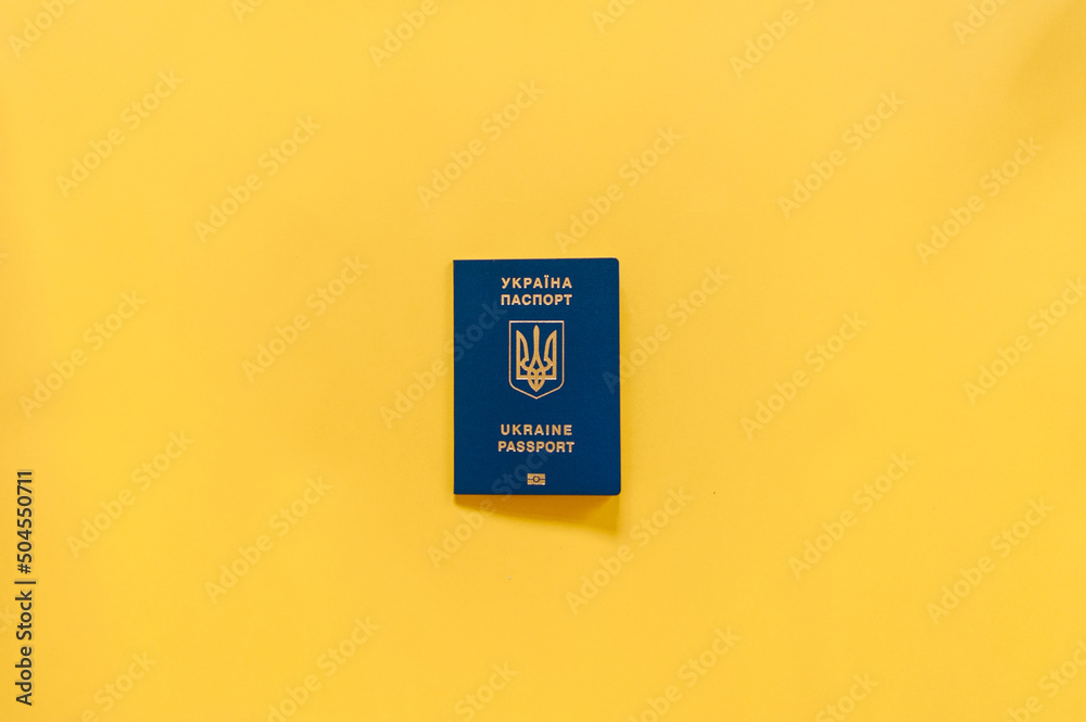 Ukrainian foreign passport Stock Photo | Adobe Stock