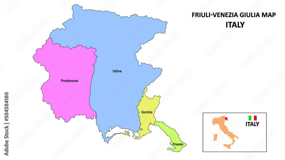 Udine Gratis Friuli Venezia Giulia Map Meteo Viaggi: Il Clima Del