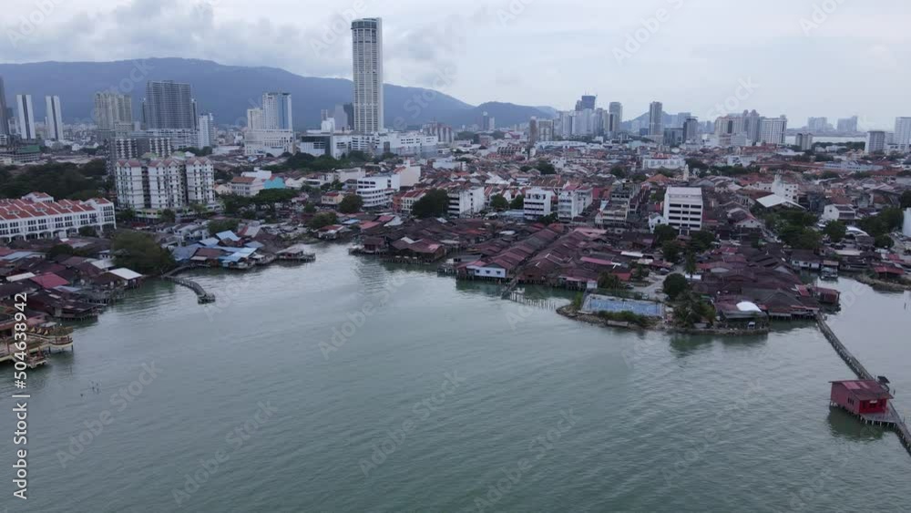 Georgetown, Penang Malaysia - May 13, 2022: The Clan Jetties of ...