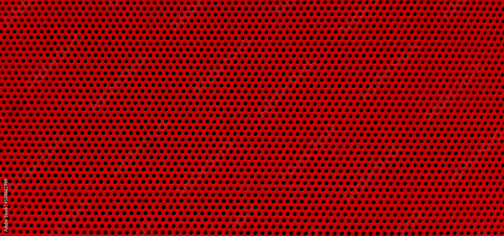 Red metal grid texture with dot pattern for background,Protective ...