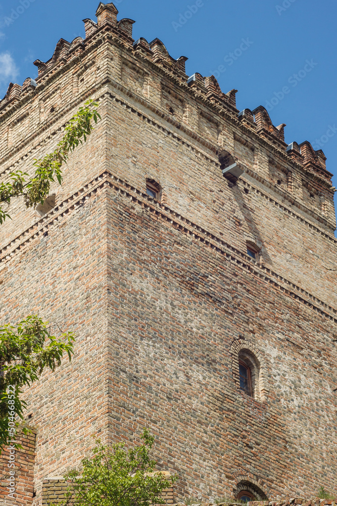Medieval castle. Lutsk High Castle, also known as Lubart's Castle Stock ...