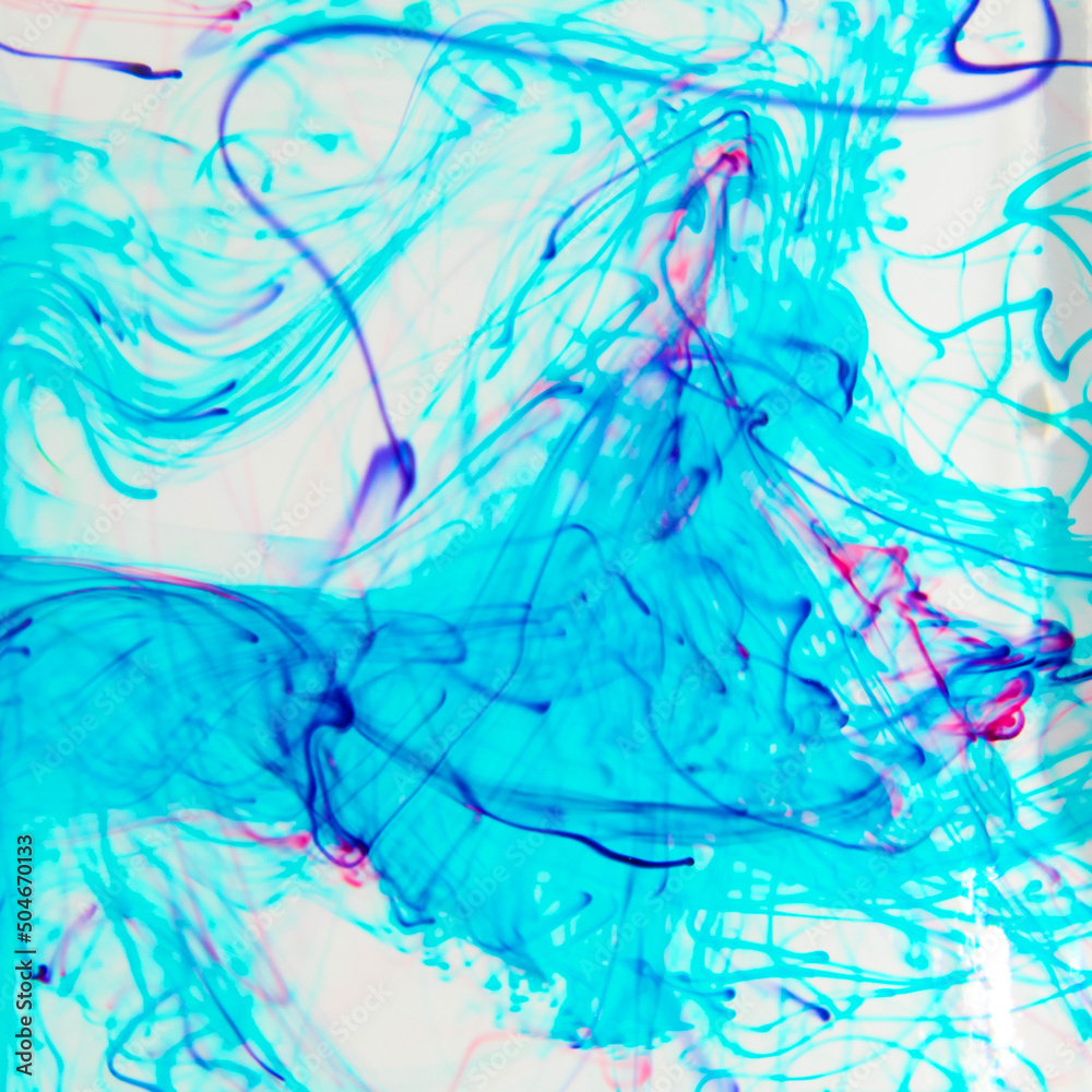 Abstract background. Creative modern mixing colors concept. Blue ...