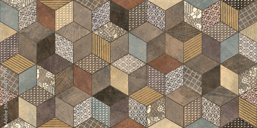 Multicolor Digital Wall Tile Decor For interior Home or Ceramic wall ...