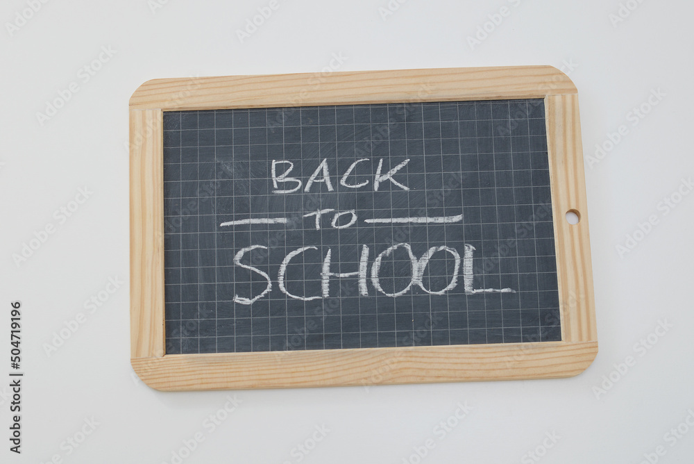 Ardoise scolaire - Retour à l'école, rentrée scolaire Stock Photo ...