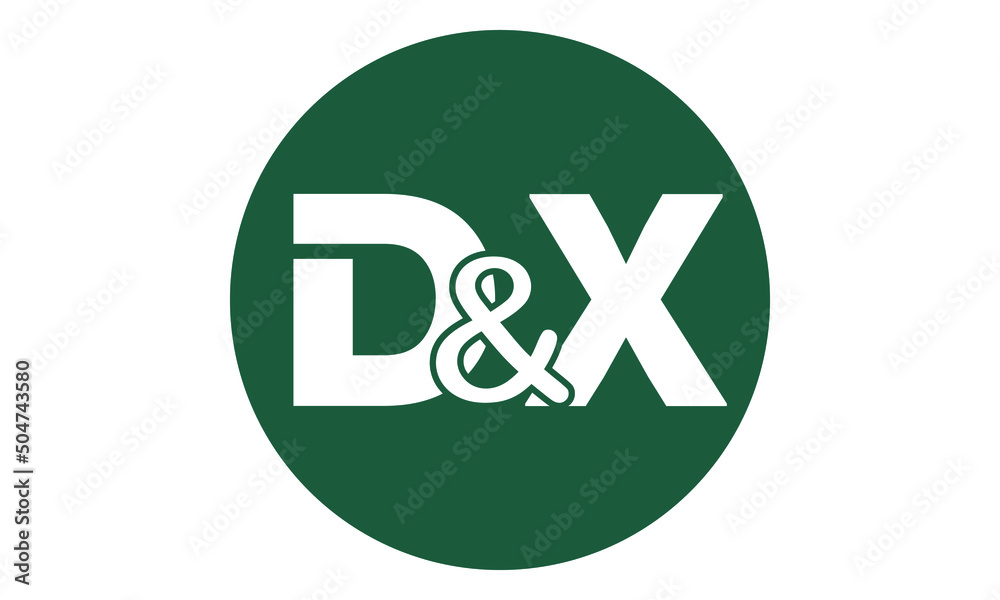 DX and logo design vector template | monogram logo | abstract logo ...