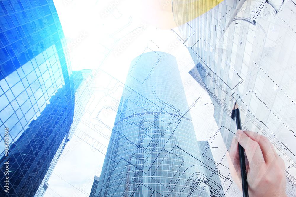 CAD system, automatize construction design, buildings and architecture ...