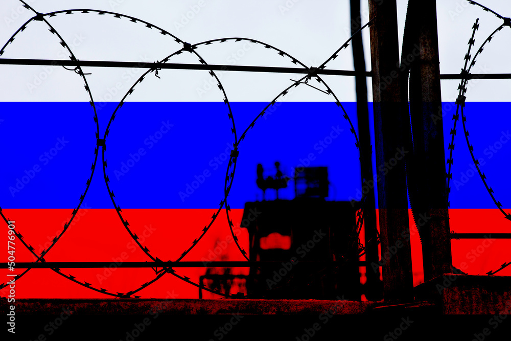 russia, prison, barbed wire, zone, fence, collapse, decay, outcast, war ...