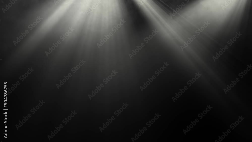 Vidéo Stock Set of 3 Sharp Parallel Sun Light Rays Overlays. Loop ready ...