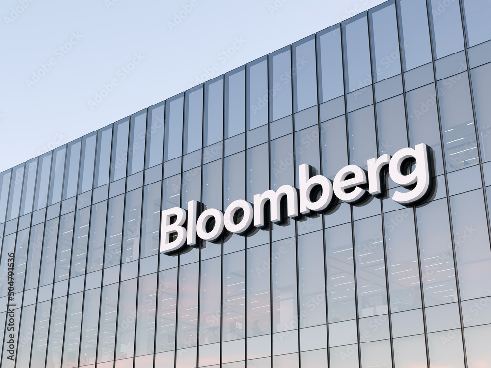 New York, NY, USA. May 2, 2022. Editorial Use Only, 3D CGI. Bloomberg ...