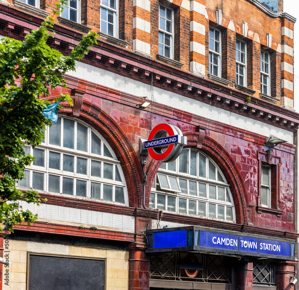 Camden Town is a London Underground station on the Northern line, a ...