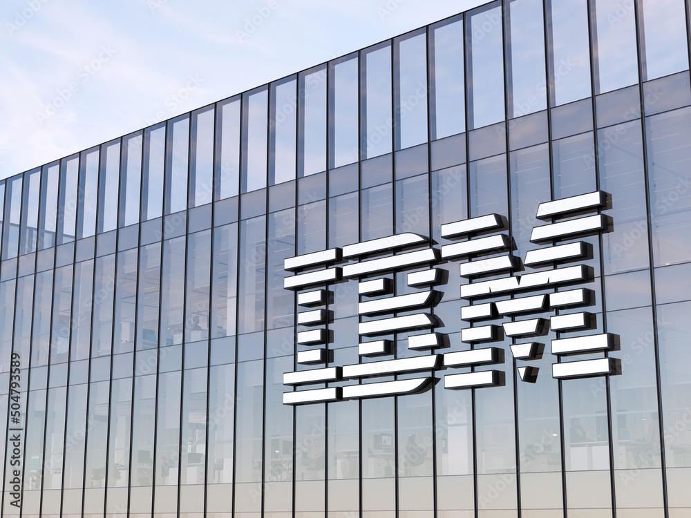 Armonk, NY, USA. May 2, 2022. Editorial Use Only, 3D CGI. IBM ...