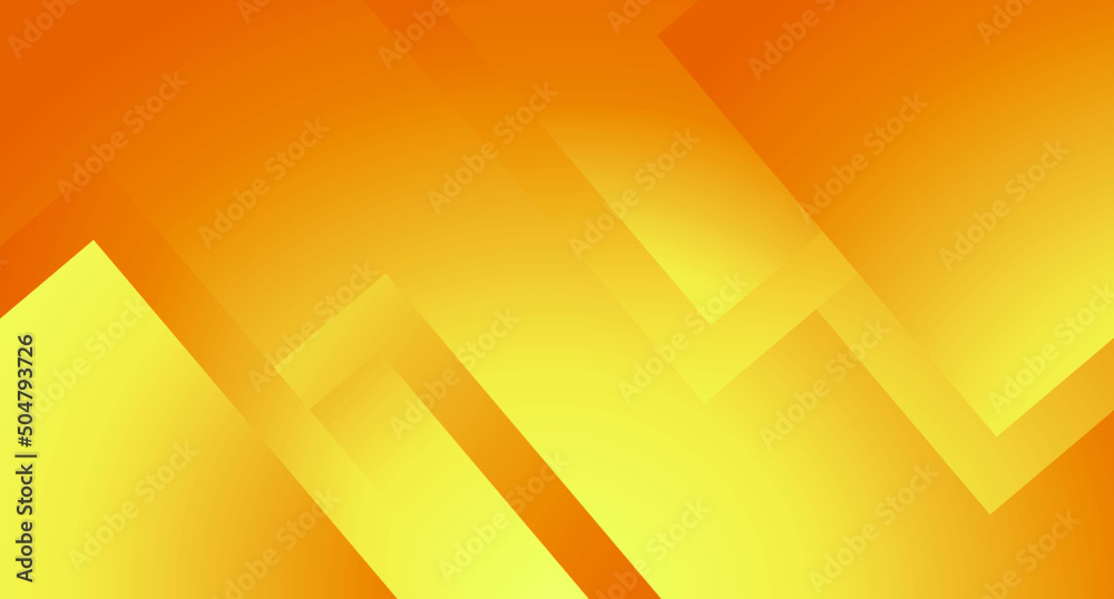 Yellow background with dynamic abstract shapes Free Vector Stock Vector ...