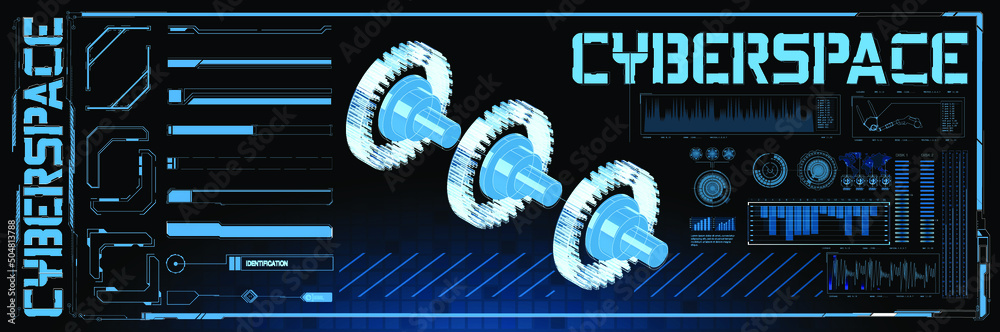 Collection of modern abstract posters. In acid style. Retro futuristic ...