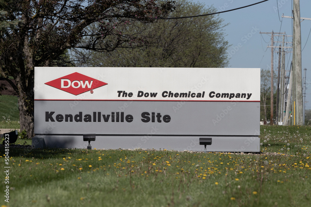 Dow Corning manufacturing facility. Dow is a global chemical company ...