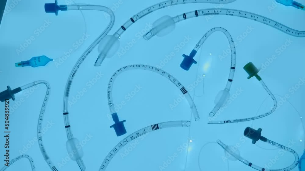 Endotracheal tube (intubation) - designed for tracheal intubation for ...