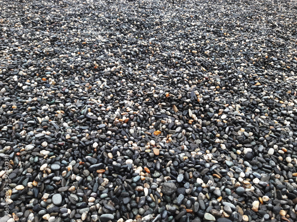 boulder pebble beach stones background seamless texture for design use ...