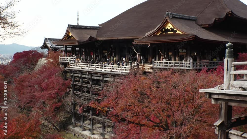 KYOTO, JAPAN - DECEMBER 2021 : View around Kiyomizudera (Kiyomizu ...