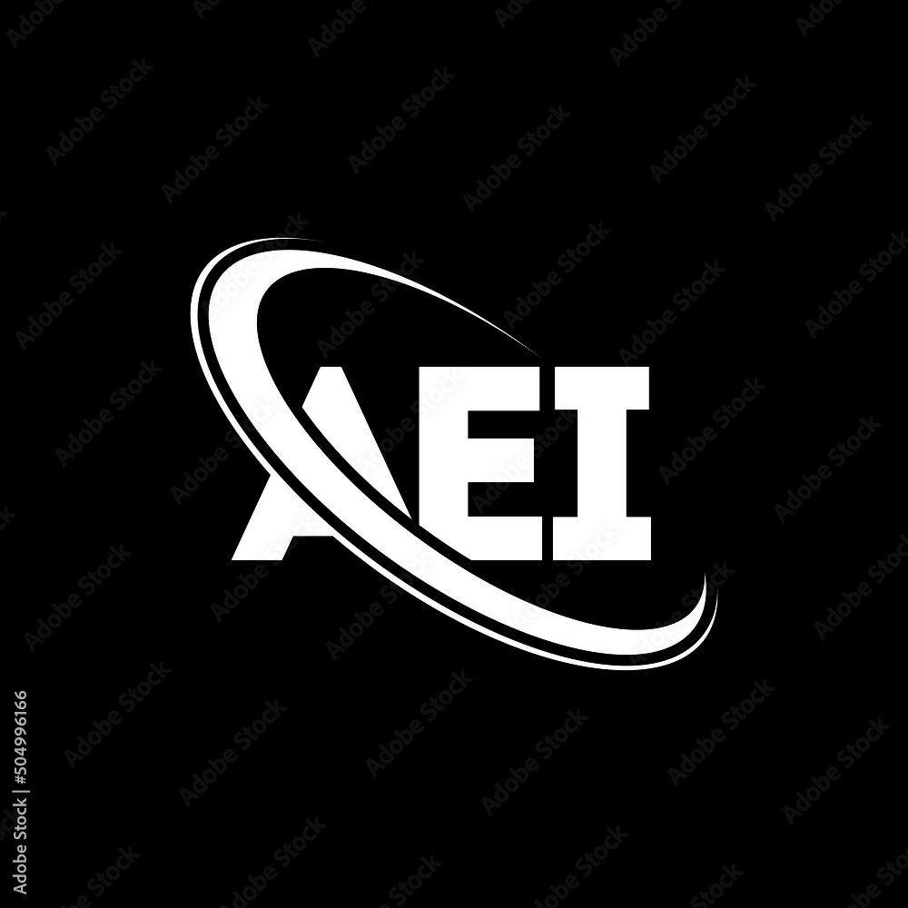 AEI logo. AEI letter. AEI letter logo design. Initials AEI logo linked ...