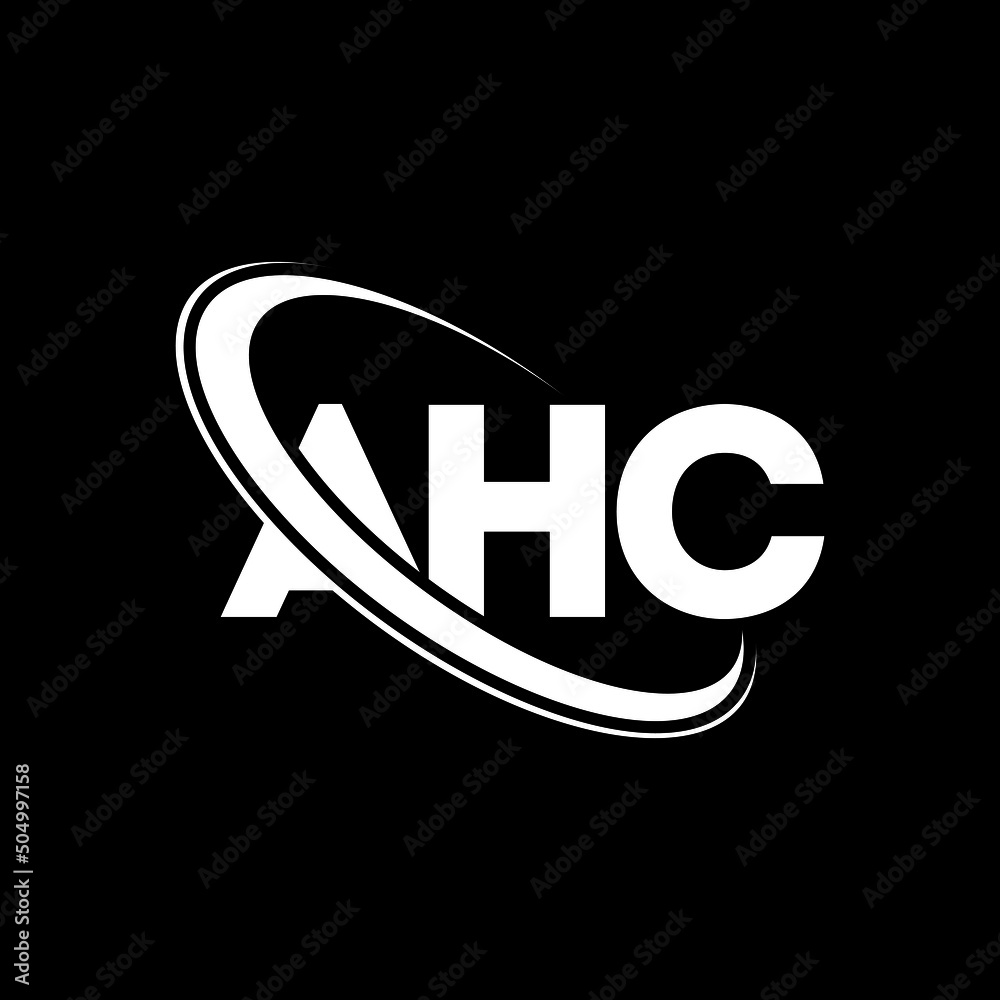 AHC logo. AHC letter. AHC letter logo design. Initials AHC logo linked ...