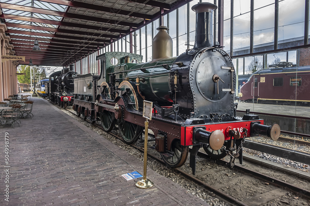 The Dutch Railway Museum (Spoorwegmuseum Utrecht, founded in 1927 ...