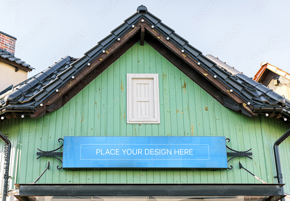 Store Banner Template Mockup Stock Template | Adobe Stock