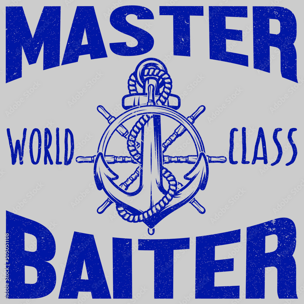 Poster Master World Class Baiter Vector File – Wandbild | Europosters