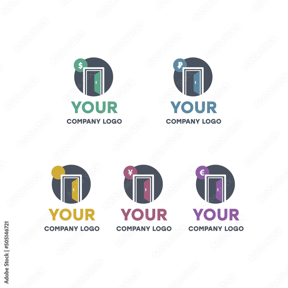 Gateway logo vector design template for inspiration Stock Vector ...