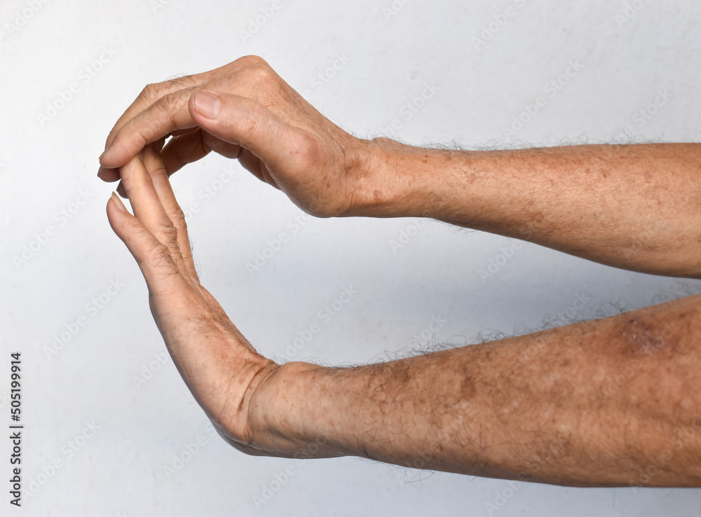 Strengthening exercise for finger health of Asian elder patient with ...