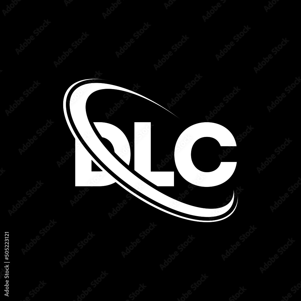 DLC logo. DLC letter. DLC letter logo design. Initials DLC logo linked ...