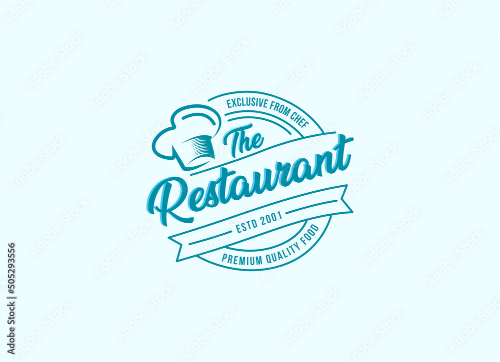 Cooking and Modern Restaurant, dining Restaurant logo Design Stock ...